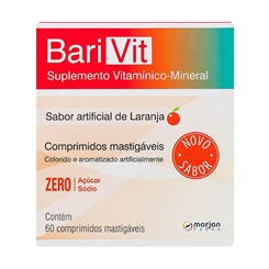 BARIVIT LARANJA 60 COMPRIMIDOS MAST - NÃO DEFINIDO
