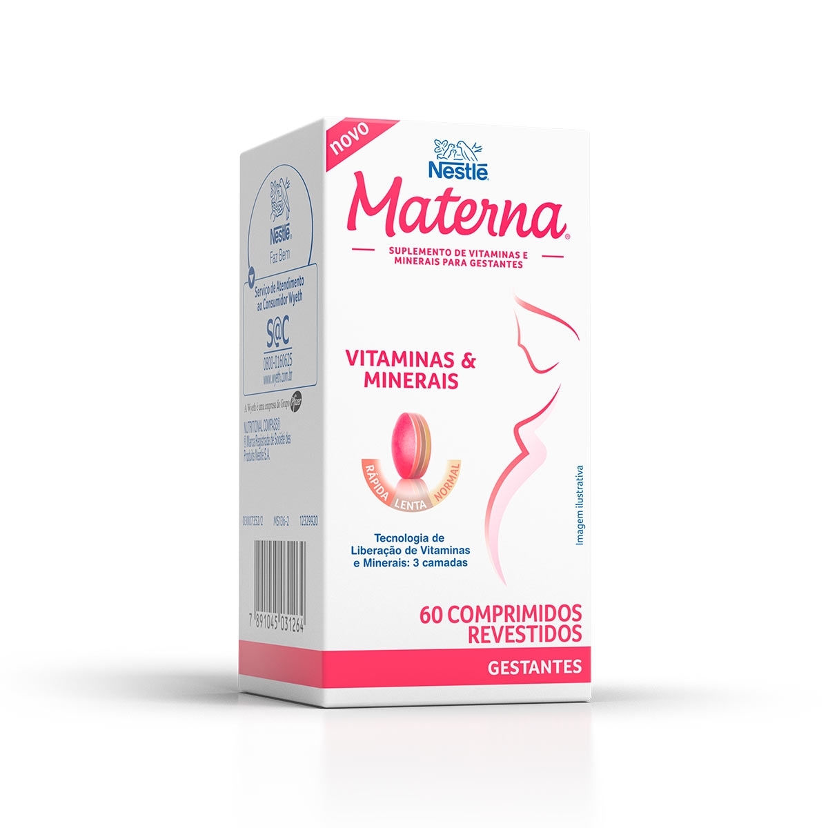 NESTLE MATERNA 60 TABLETS - MATERNA