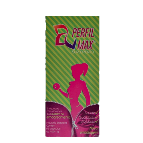 PERFIL MAX 400MG 60 CAPSULAS - PERFIL MAX 400MG 60 CAPSULAS - CINTRAFLORA