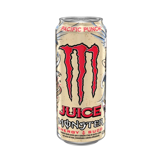 BEBIDA ENERGETICO MONSTER PACIFIC JUICE 473ML - BEBIDA ENERGETICO ...