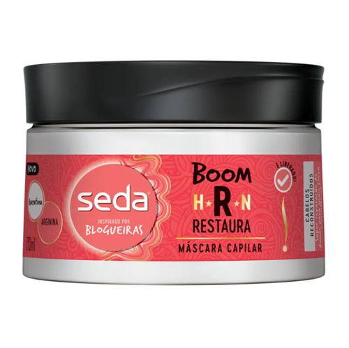 MASCARA CAPILAR SEDA BOOM H-R-N RESTAURA 300ML - MASCARA CAPILAR SEDA ...