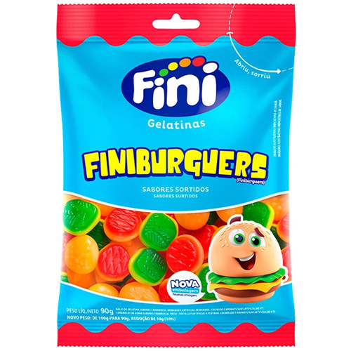 BALAS FINI FINIBURGUERS 90GR - FINI