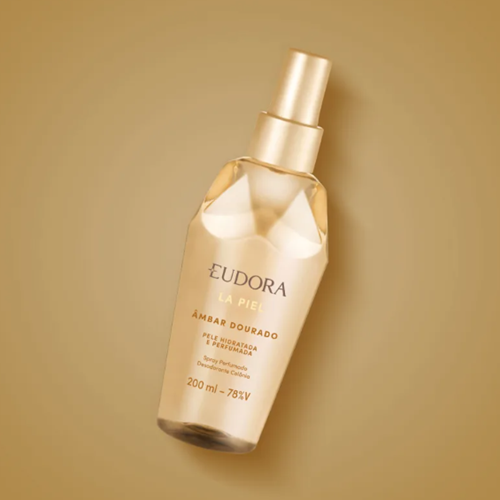COLONIA EUDORA LA PIEL AMBAR DOURADO 200ML - COLONIA EUDORA LA PIEL ...