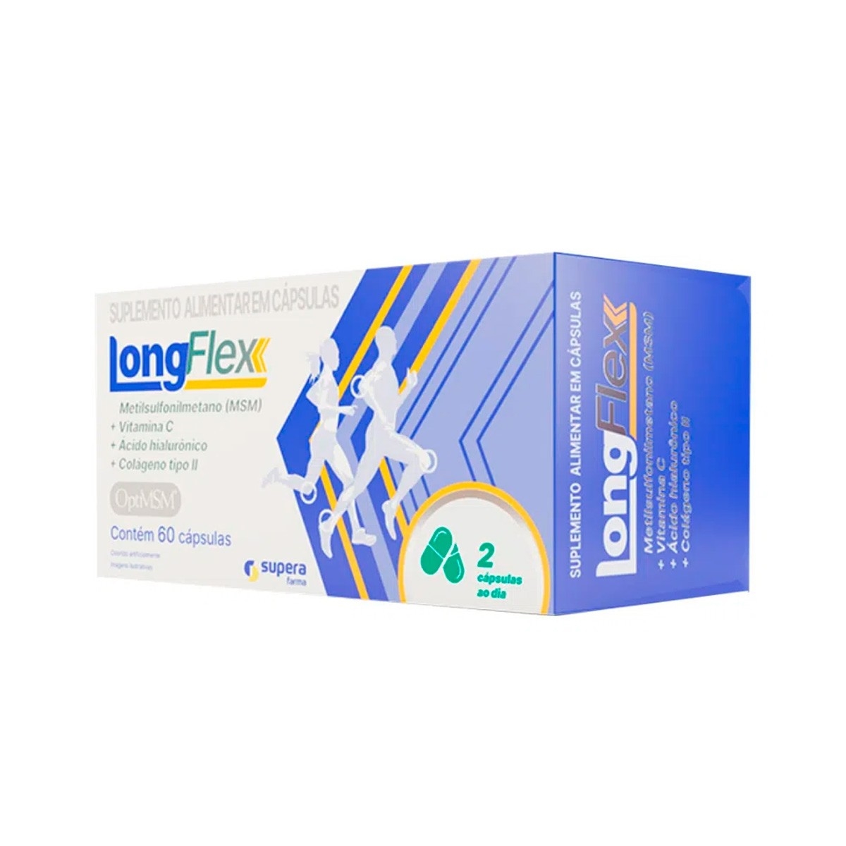LONGFLEX 60 CAPSULAS - LONGFLEX 60 CAPSULAS - NÃO DEFINIDO